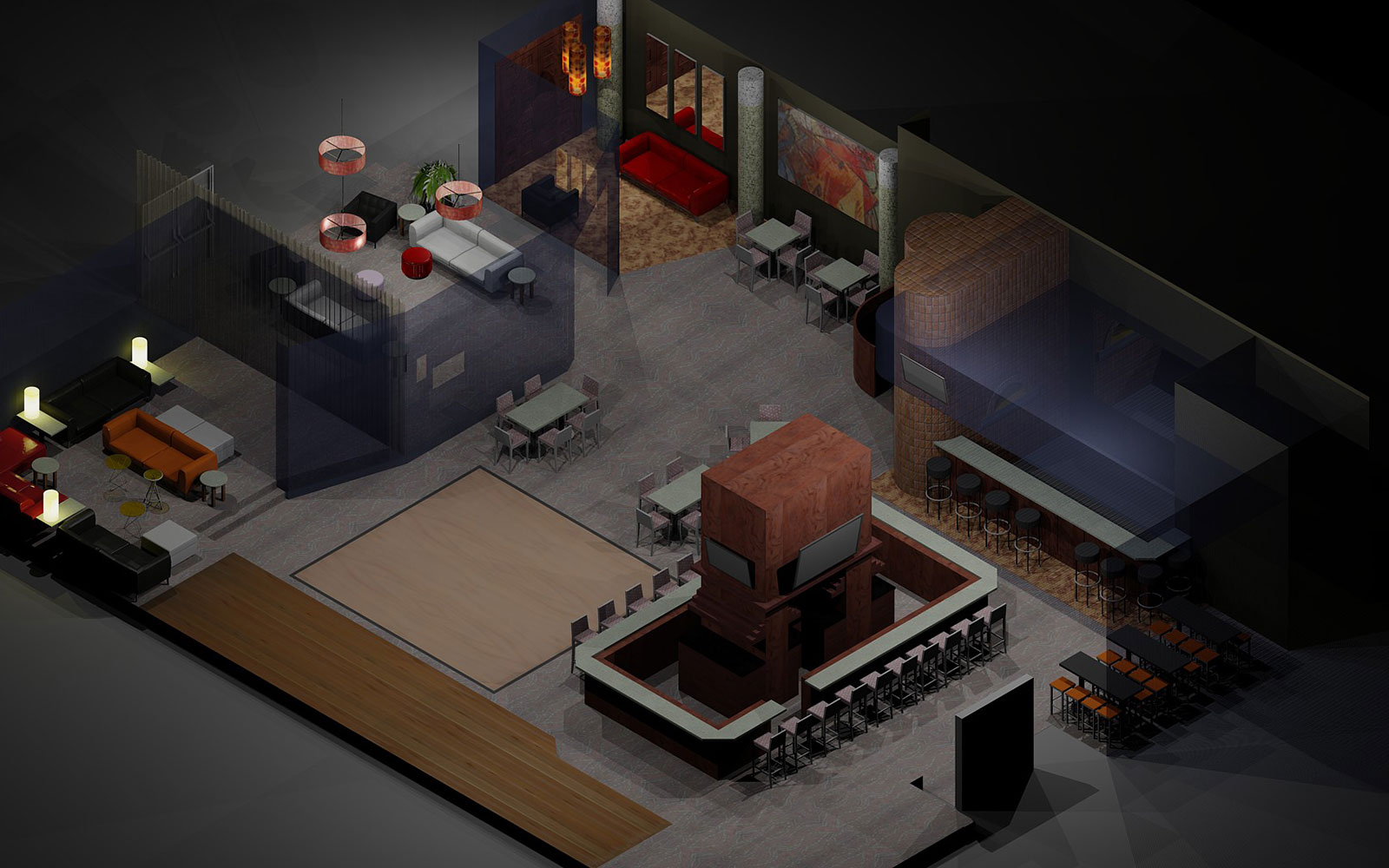 San Mateo Club Venue Floor Plan | The Clubhouse Bistro